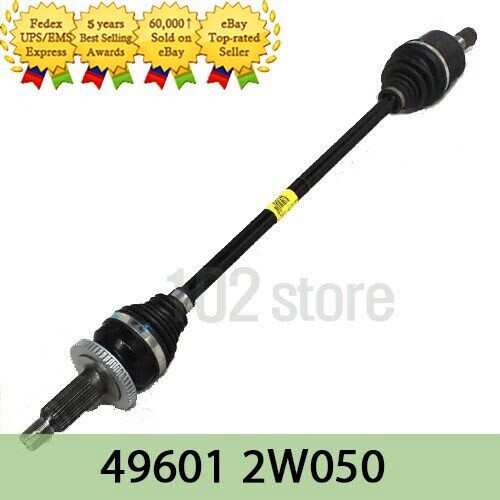 OEM Genuine 496012W050 Axle Shaft RH (Passenger Side) For Hyundai Santa ...