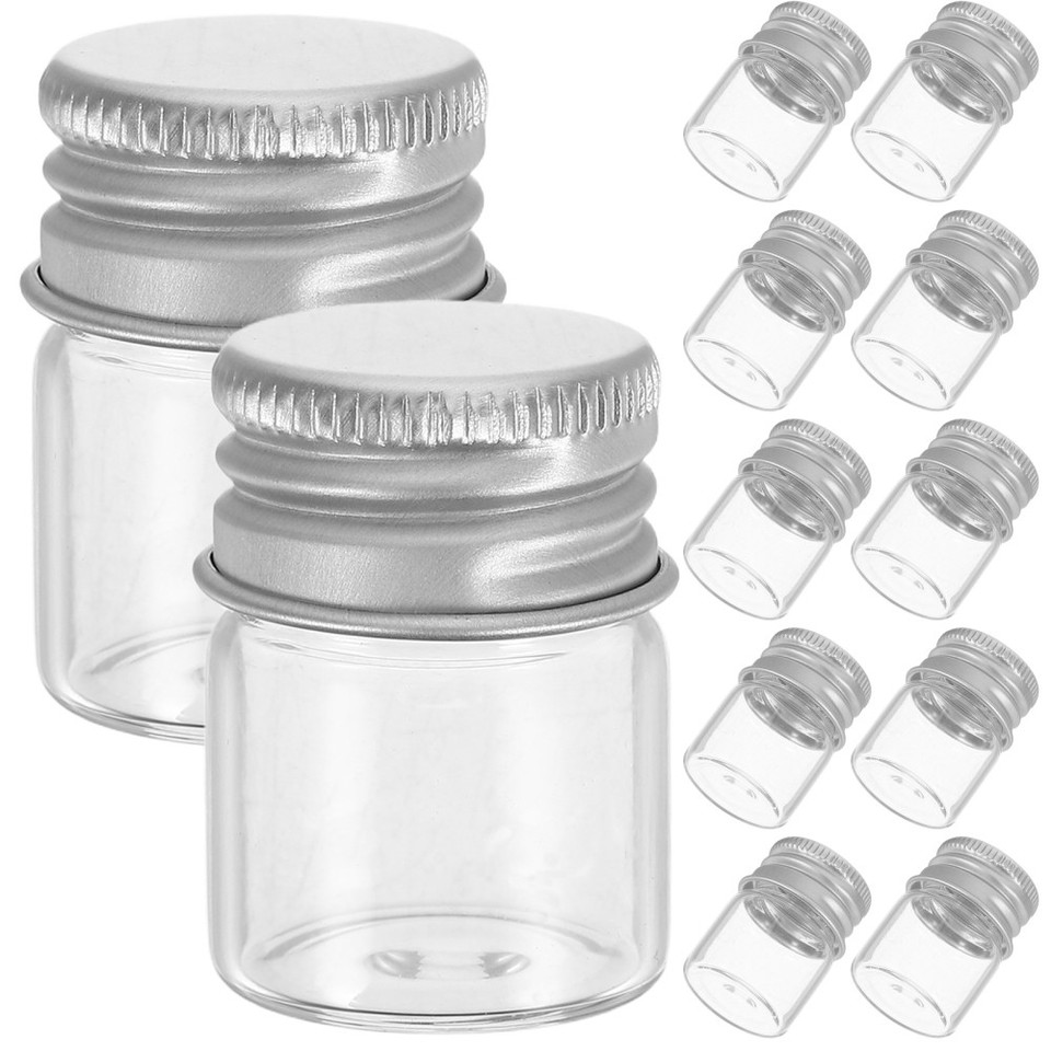 12PCS jars gift jars Glass Favor Jars Glass Jars with Lids Small Mason ...