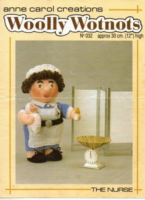 ~ Woolly Wotnots Knitting Pattern For The Nurse ~ 12 inches tall ~ | eBay