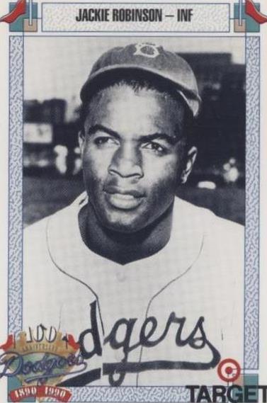 1990 Target Dodgers 100th Anniversary - #676 Jackie Robinson for sale ...