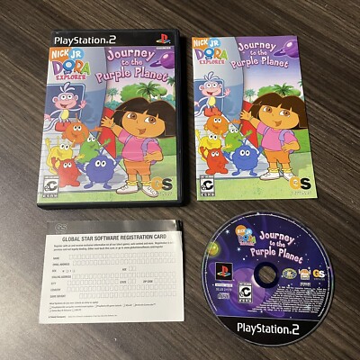 Dora the Explorer: Journey to the Purple Planet PlayStation 2 PS2 ...