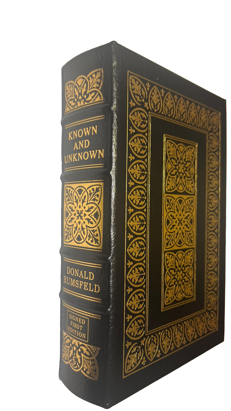 Easton Press Donald Rumsfeld *SIGNED* KNOWN AND UNKNOWN - 1st Edition ...