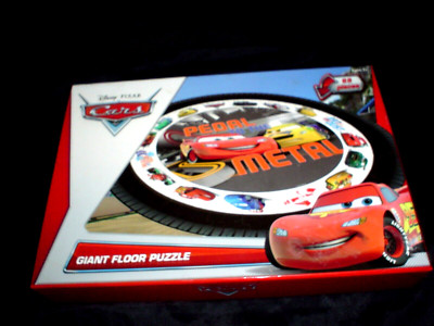 DISNEY PIXAR CARS RSN RACING DPORTS GIANT FLOOR PUZZLE 68 PCE | eBay ...