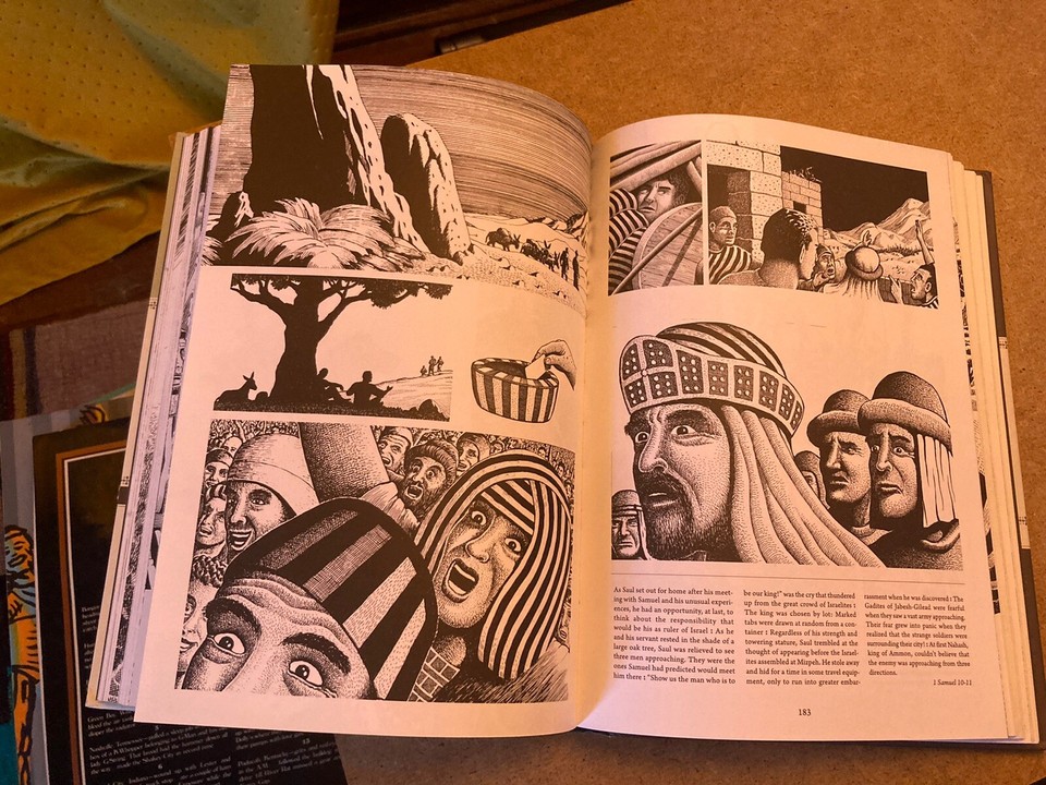 The Wolverton Bible by Basil Wolverton 2009 HC Biblical comics great ...