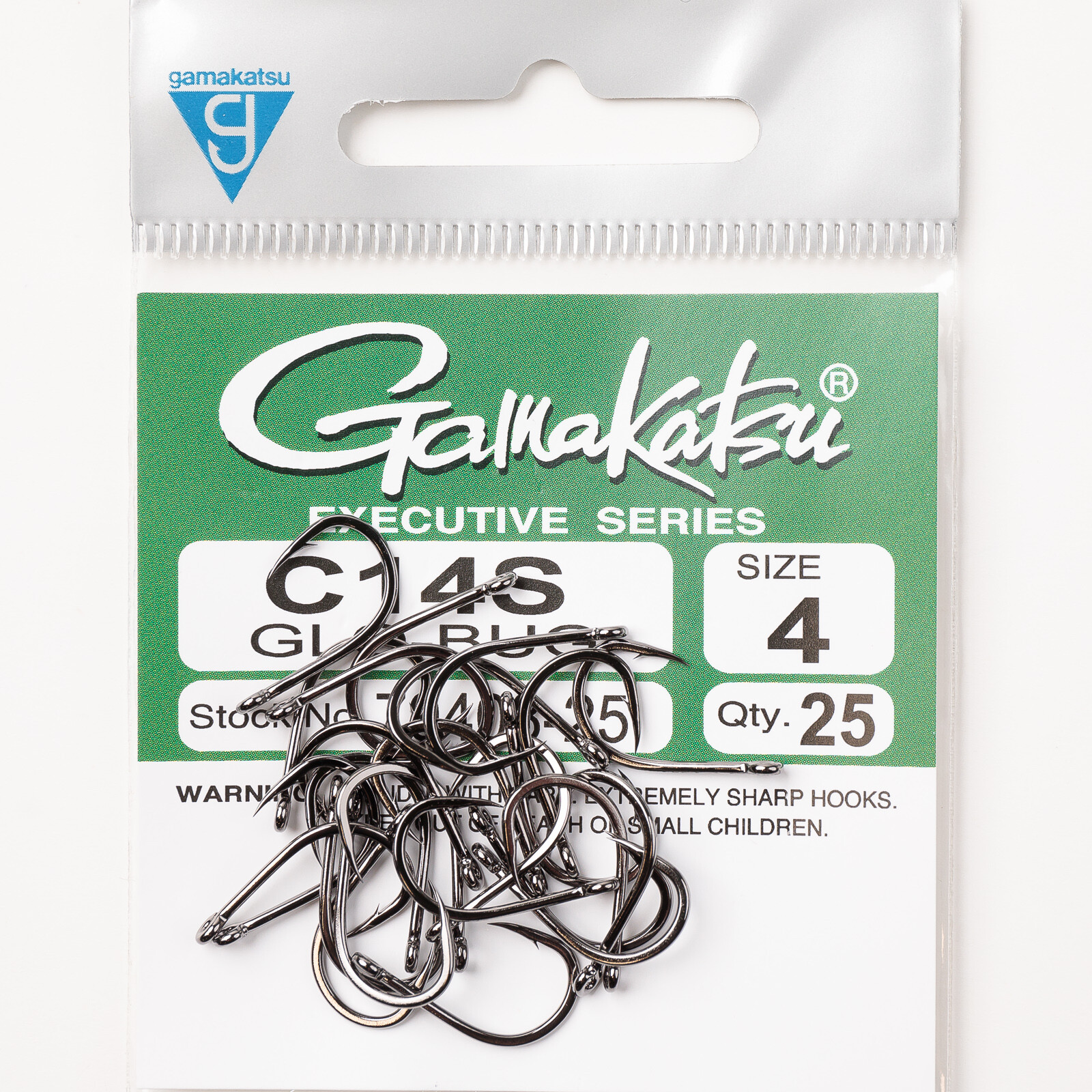 Gamakatsu C14S Glo Bug Hooks - 25 Pack - All Sizes - Free Shipping ...
