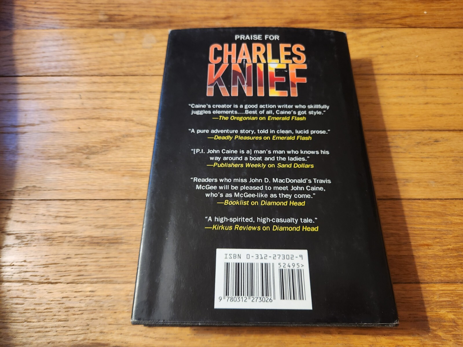 Charles Knief SIGNED Silversword John Caine 2001 First Edition ...