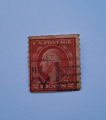 VERY RARE GEORGE WASHINGTON RED 1923 2 CENT STAMP | eBay