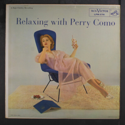 PERRY COMO: relaxing with perry como RCA 12" LP 33 RPM | eBay