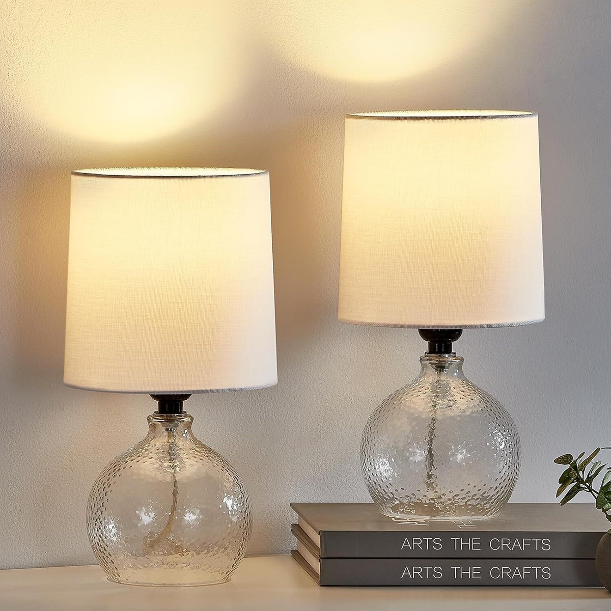 Fillable Glass Table Lamp