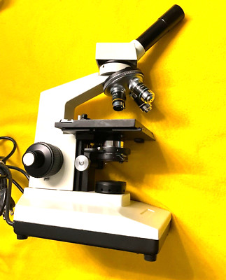 Microscope National Optical #140 Upright Monocular Compound Working ...