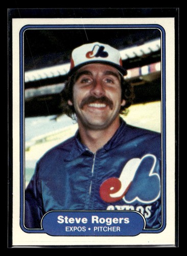 1982 Fleer Baseball #205 Steve Rogers Set Break Mint+ Montreal Expos | eBay