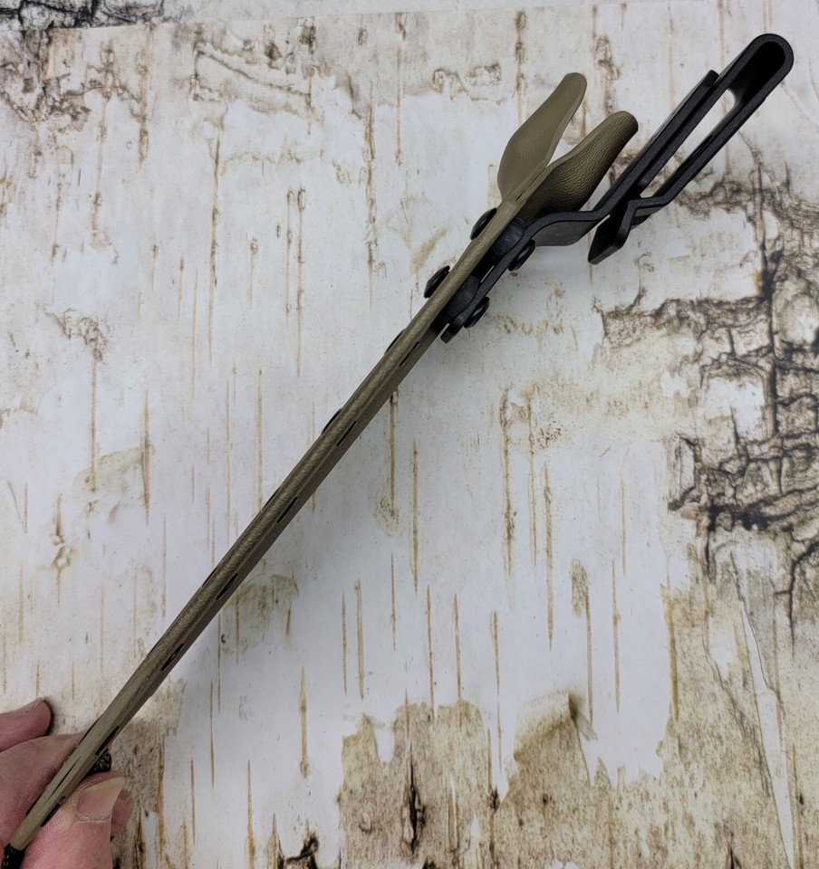 KYDEX SHEATH FOR BECKER BK5 MAGNUM CAMP KNIFE, HANDMADE, w DROP CLIP ...