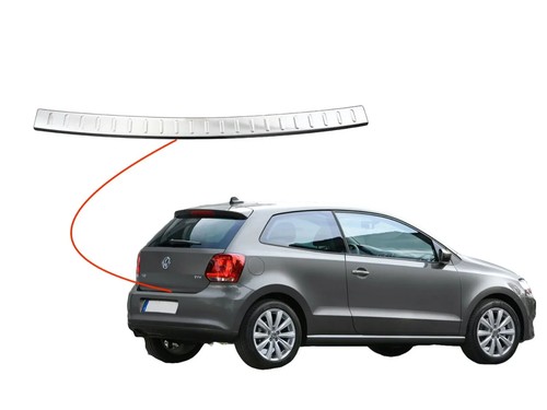 For VW Polo 2009-2017 Hatchback Chrome Rear Bumper Protector | eBay