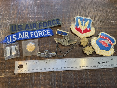 ORIGINAL VINTAGE USAF AIR FORCE COMMAND PILOT LOT - WINGS ETC | eBay