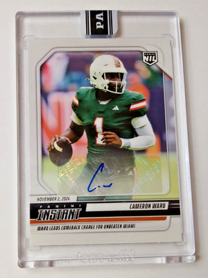 CAM WARD AUTO 2024 Panini NIL #CWF /99 NFL Tennessee Titans Autograph ...