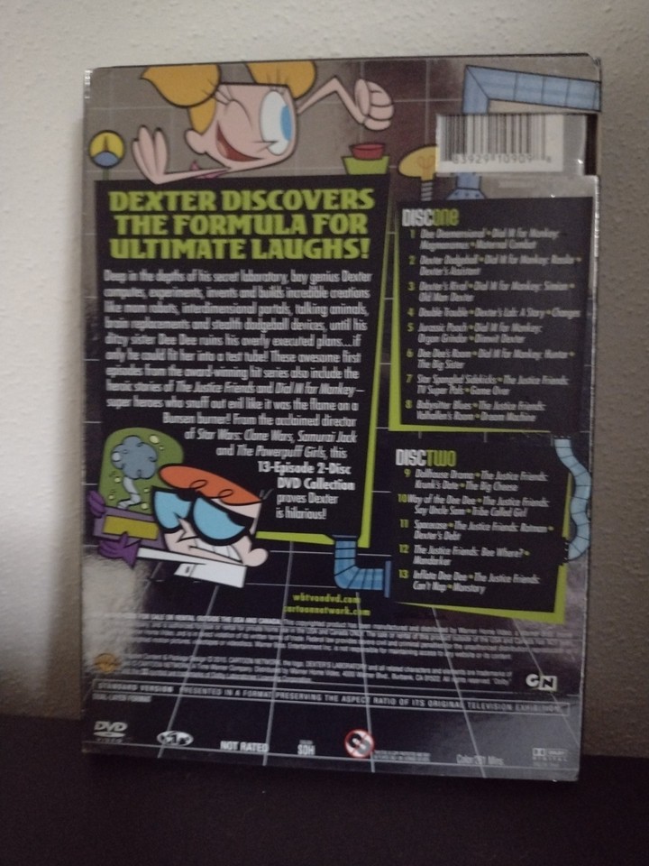 Dexter's Laboratory: Season One (DVD, 1996) | eBay
