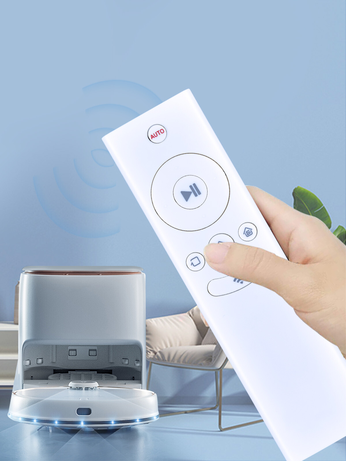 RC1521 Remote Control For Ecovacs Robotics Deebot Vacuum M87 M88 N78 | eBay