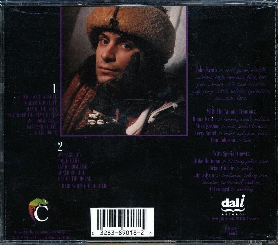 John Kruth - Greasy Kid Stuff - CD - Pristine - Free Ship! | eBay