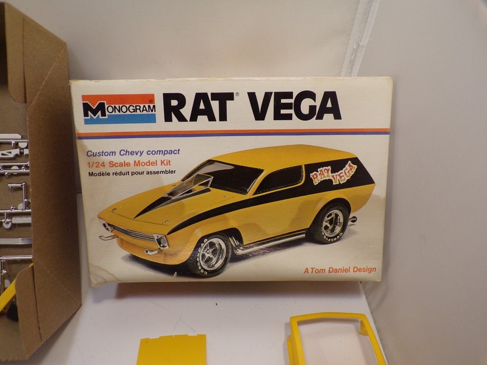 Vintage Monogram 1/24 Scale 1972 Tom Daniels Rat Vega PARTS | eBay