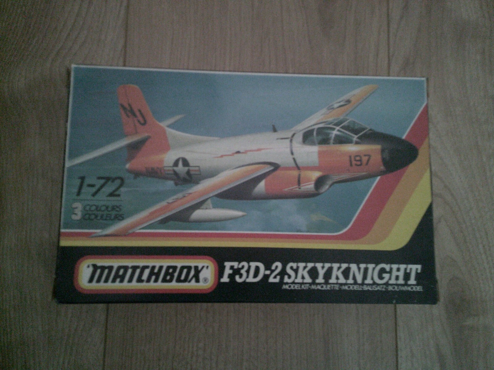 Matchbox PK134 1/72 F3d-2 Skyknight 3 Colour Model Kit for sale online ...