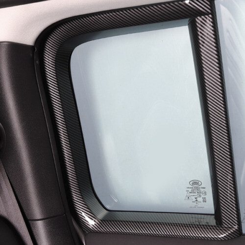 For Land Rover Defender 110 Rear Window C-pillar Frame Carbon Fiber 20 ...