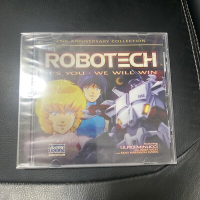 ROBOTECH 25th ANNIVERSARY COLLECTION It's You / We Will Win; 2016 CD ...