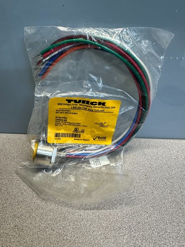 Turck RKF 96-0.3M/14.5/NPT MiniFast FEMALE Receptacle U0924-85. FREE ...