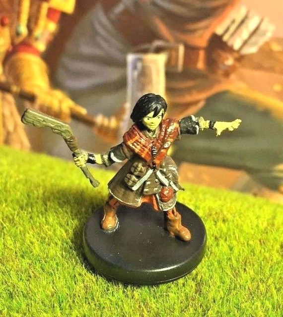 Yoon Human Kineticist D&D Miniature Dungeons Dragons pathfinder monk ...