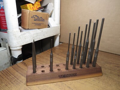 12 tekton Gunsmith / Roll pin Punches w/ wood holder | eBay