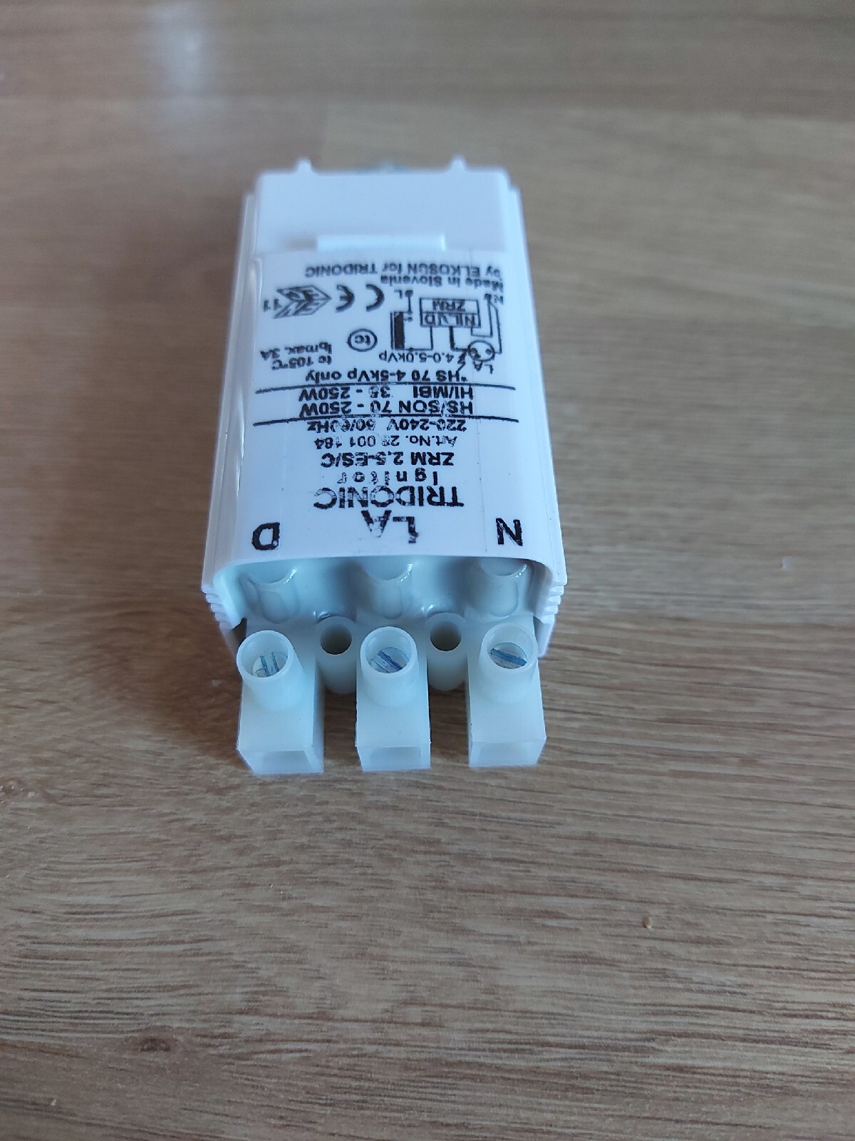 ZRM 2.5 ES/C 28001184 Tridonic Ignitor for HID lamps NOT timed | eBay UK
