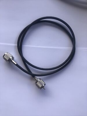 33” RG-58 Jumper UHF HAM CB VHF UHF RF Radio PL-259 Coax Cable PL Male ...