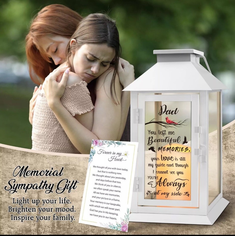 Memorial Lantern Bereavement Gifts in Memory of Loved One Memorial ...