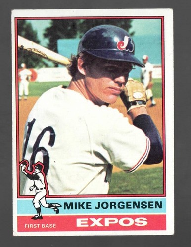 1976 Topps Mike Jorgensen Montreal Expos #117 Excellent | eBay