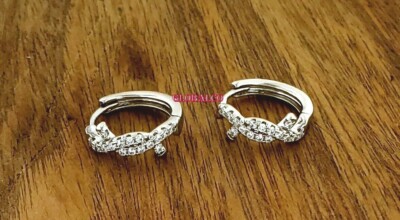 NEW EARRINGS CANDONGA STYLE EXCLUSIVE FASHION ANTIALLERGIC SILVER COLOR ...