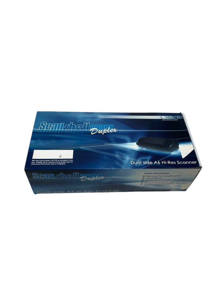 ACUANT / SCANSHELL 800DX SCANNER / TESTED / WORKING / 90 DAY WARRANTY ...