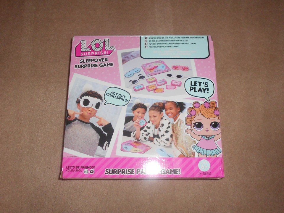 NEW, LOL SURPRISE SLEEPOVER SURPRISE GAME | eBay