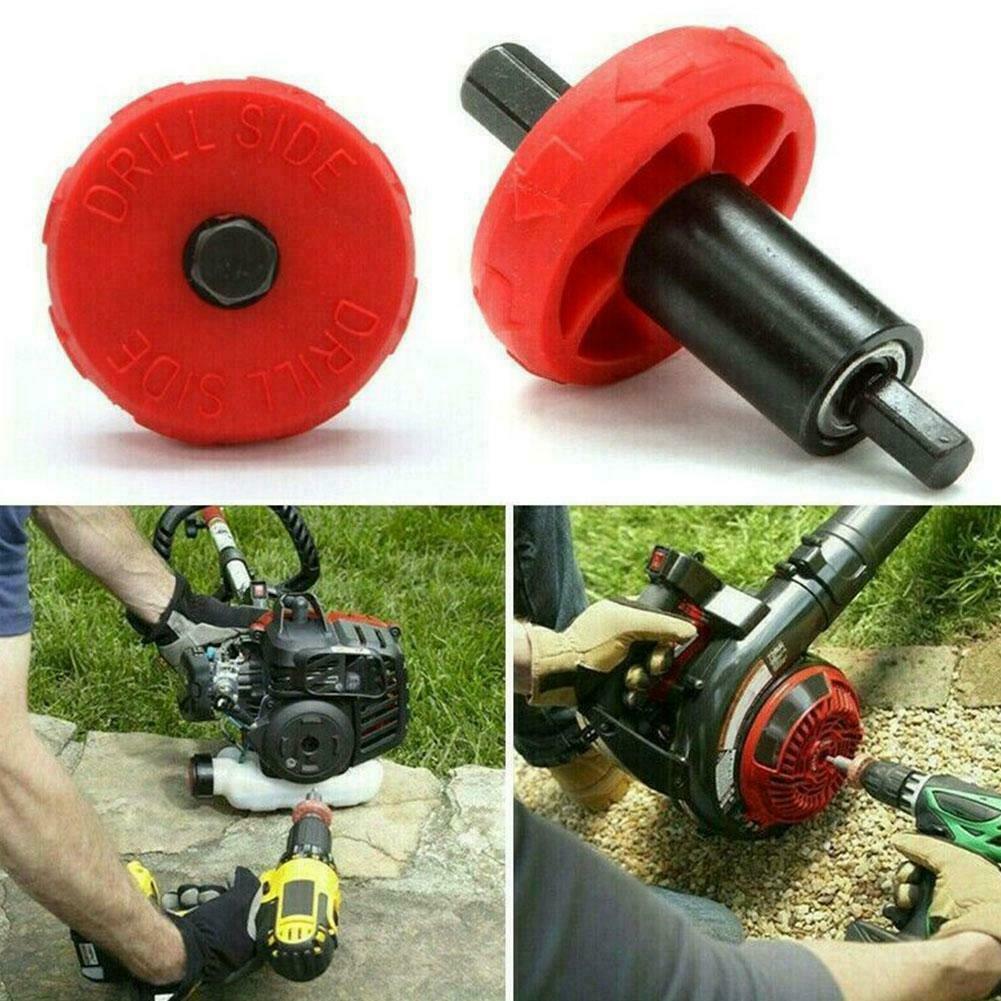 Electric Start Drill Bit Engine Easy Starter Adapter Fos Tool Blower ...