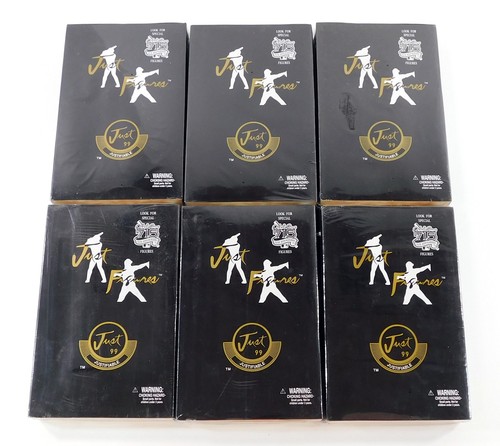 Lot of (6) 1999 Just Minors Just Figures Justifiable Figures Box ...