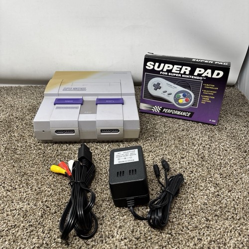 Nintendo Super NES Console SNS-001 Controller Cables - Tested | eBay