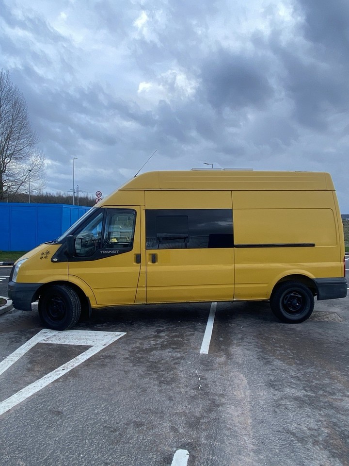 🚐 Yellow Ford Transit Camper Van – Ready for Adventure! | eBay UK