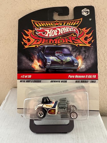 Hot Wheels Drag Strip Demons Pure Heaven II AA/FA #2/30 Real Riders N41 ...