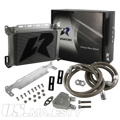 25 Row Engine Oil Cooler Kit For Corvette C5 97-04 C6 05-13 C7 LS1 LS2 ...