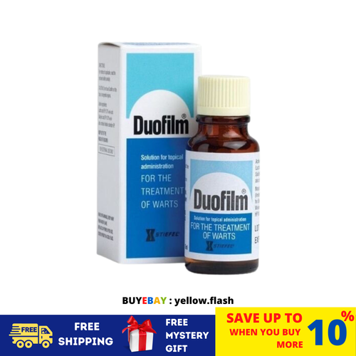 1 BOX DUOFILM 15ml Salicylic Acid Fast Removing Plantar Warts Corns And ...