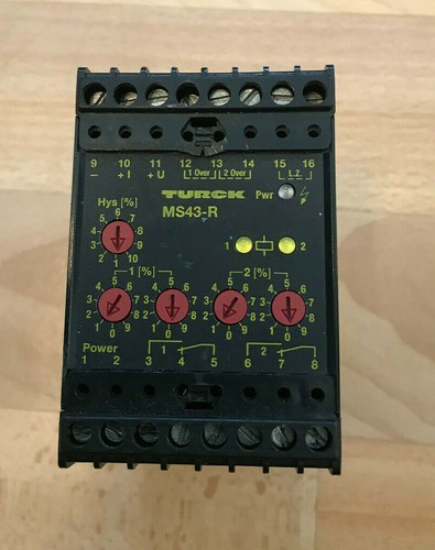 Turck Grenzwertsignalgeber Type: MS43-R/ Logic Controller Very Good ...