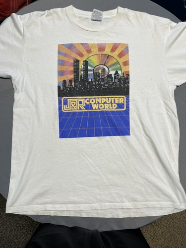 Vintage J&R Computer World Shirt Size XL | eBay