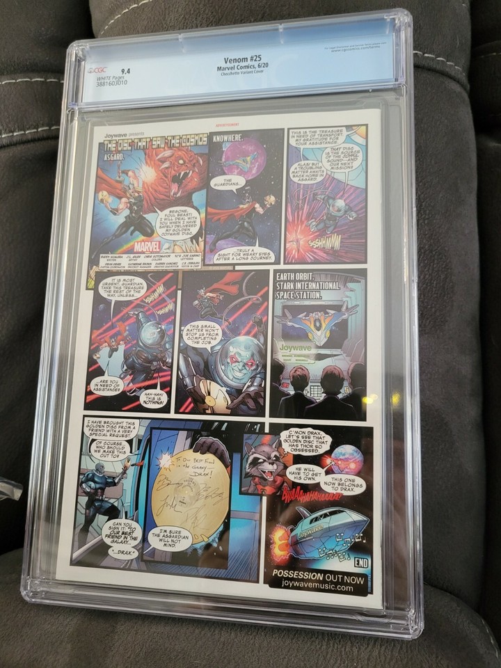 Venom # 25 Variant Cgc 9.4 | eBay