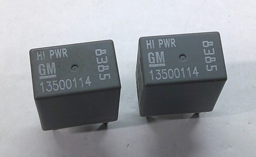 USA SELLER GM RELAY SET 13500114 8385 1 YEAR WARRANTY TESTED OEM FREE ...
