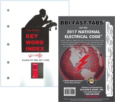 Key Word Index, based on the 2017 Code, with Fast-Tabs for 2017 NEC ...