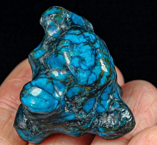 109Ct Kingman Spiderweb Blue Turquoise Nugget Specimen YPK161 | eBay