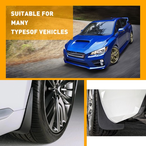 4PCS Mud Car Flaps Splash Guards For Front or Rear Auto Accessories ...